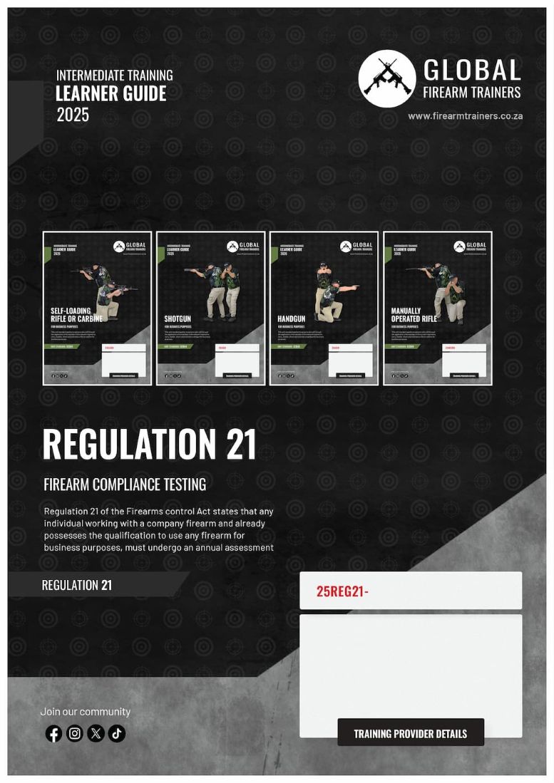 Regulation 21 Firearm Compliance Testing - Guns N' Roses